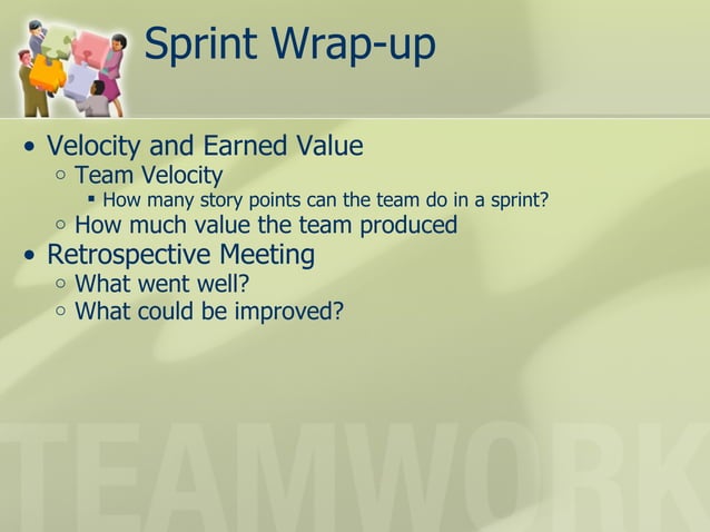 Scrum and Teamwork | PPT | Technology & Computing