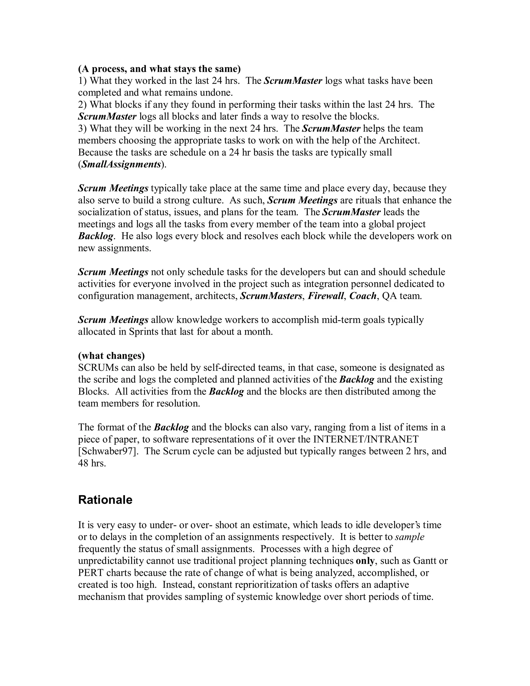 Scrum an extension pattern language for hyperproductive software development | PDF