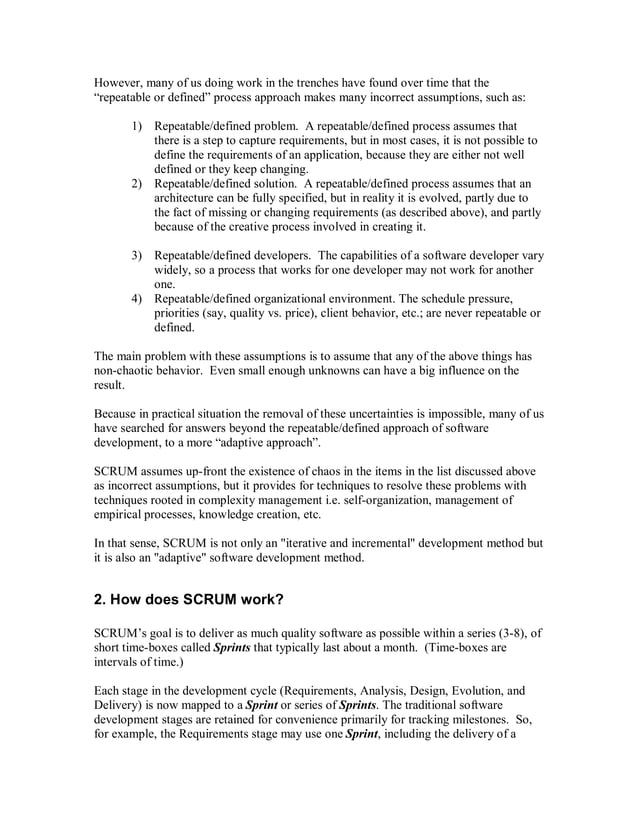 Scrum an extension pattern language for hyperproductive software development | PDF