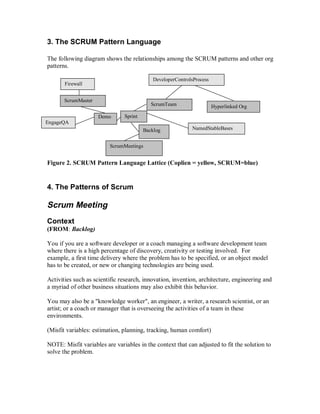 Scrum an extension pattern language for hyperproductive software development | PDF