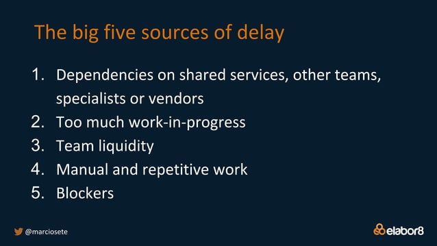 Flow Efficiency, the most powerful improvement driver - Scrum Australia 2018 | PDF