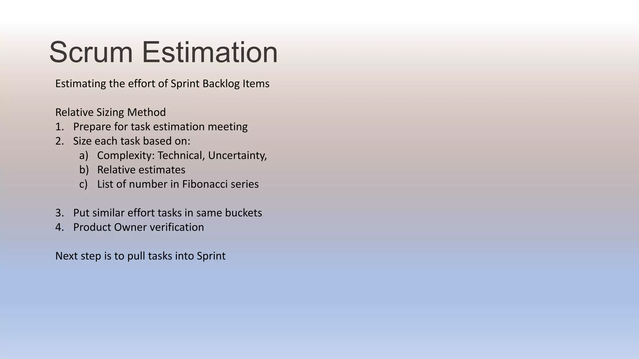 Scrum basics | PPTX
