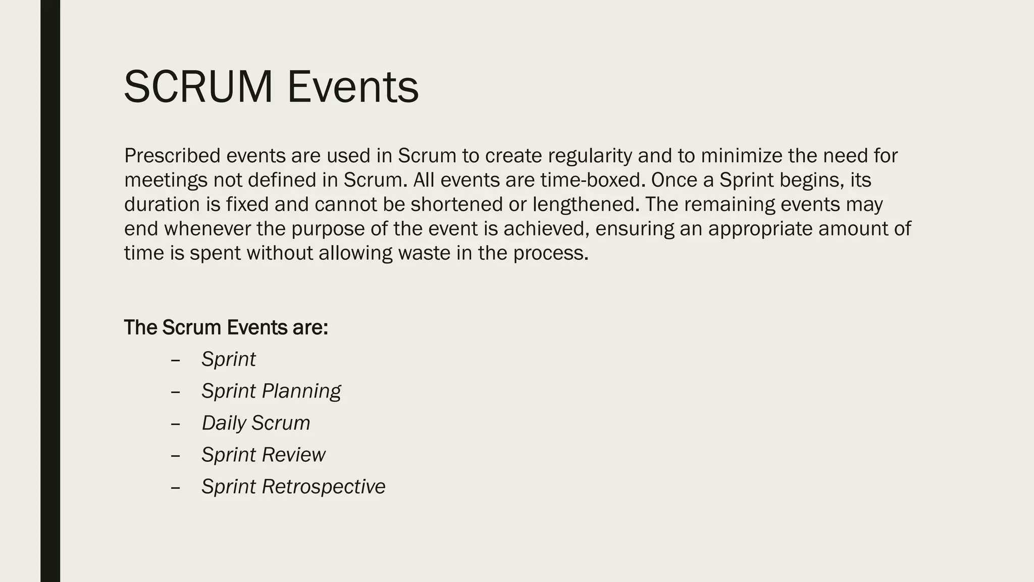 Scrum basics | PPT