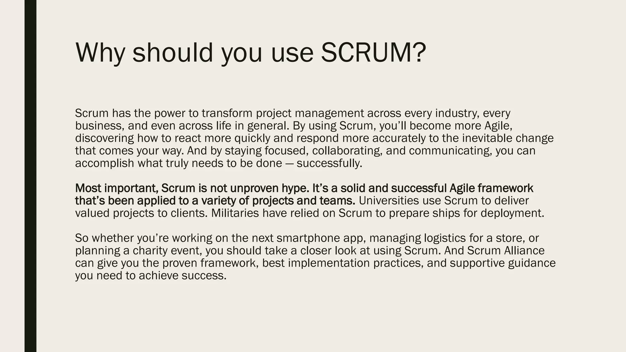 Scrum basics | PPT