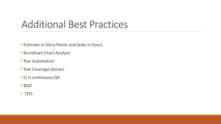 Scrum best practices | PPTX