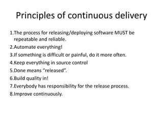 Scrum_BLR 9th meet up 28-Jun-2014 - Continuous Delivery for Fast and ...