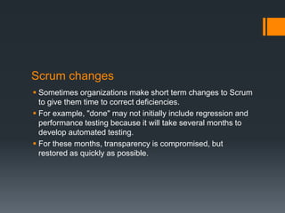 Scrum buts » but Scrum - which is worse? | PPT