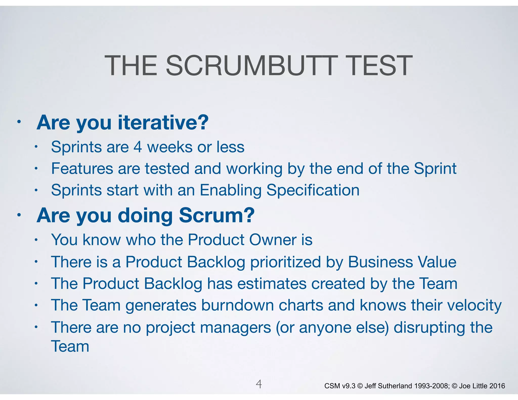 ScrumButt: What it is, how to avoid it | PDF