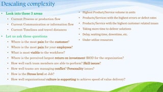 Descaling Organizational Complexity to Expedite Product Delivery | PPT