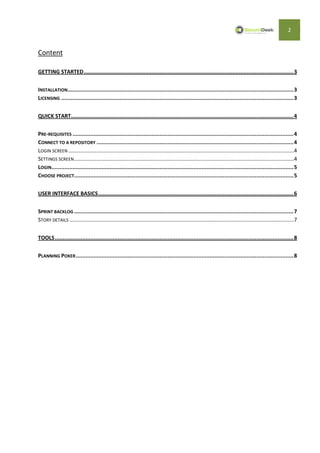 ScrumDesk for iOS User Guide | DOCX | Operating Systems | Computer Software and Applications