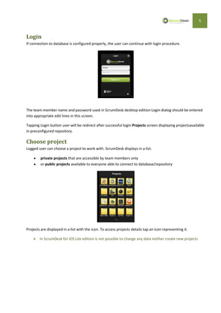 ScrumDesk for iOS User Guide | DOCX | Operating Systems | Computer Software and Applications