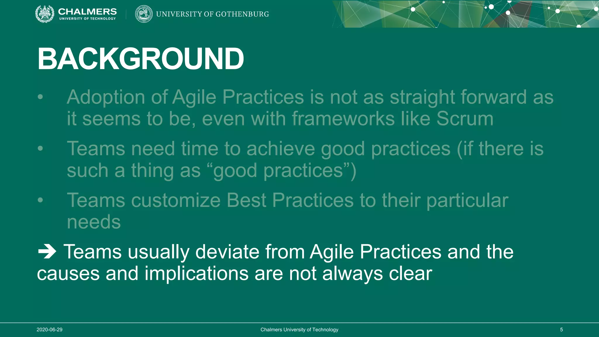 Deviations from agile practices in scrum | PDF