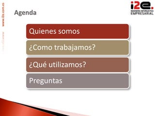 Scrum y ecosistema software en i2e | PDF