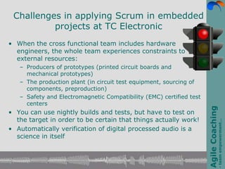Scrum Embedded Systems | PPTX | Computer Software and Applications | Computing