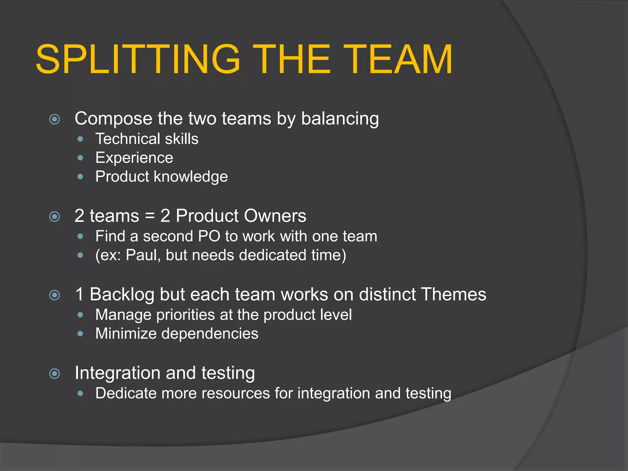 Scrum Escalation To Governance | PPT