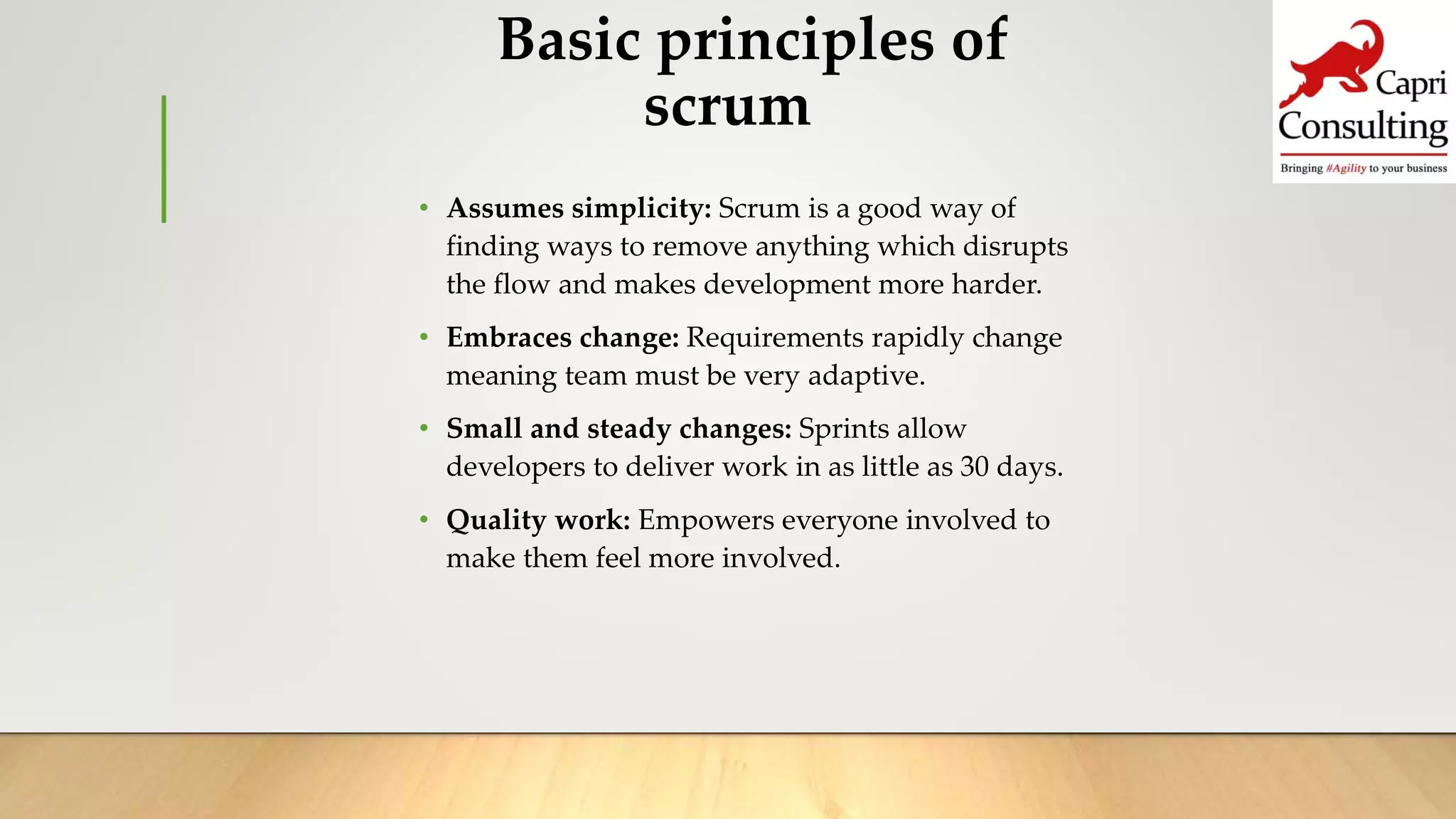 Scrum explained in 5 minutes | PPTX