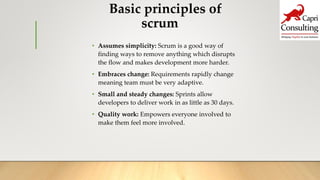 Scrum explained in 5 minutes | PPTX