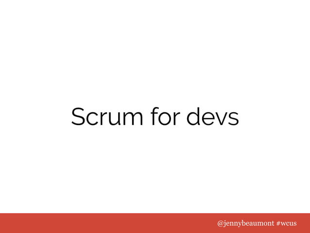 Scrum for devs | PPT