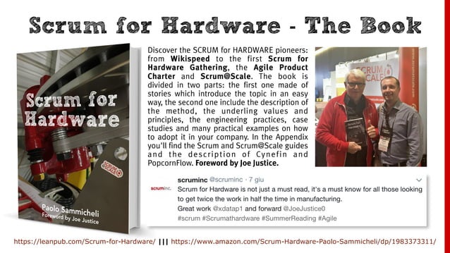 Engineering practices in Scrum for Hardware - Sisma Spa Case Study | PPT