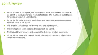 Scrum framework | PPTX