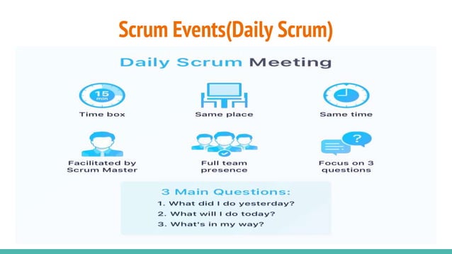 Scrum framework-- Beginner to intermediate level | PPT
