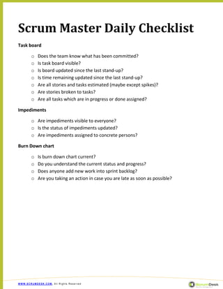 Scrum Guidelines | PDF