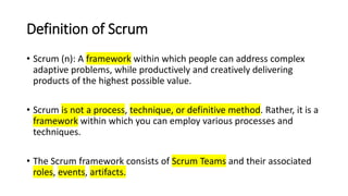 Scrum Guidelines | PPT