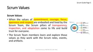 Scrum guide presentation (Scrum Guide in easy to read PPT format) | PDF