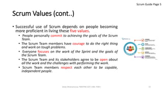 Scrum guide presentation (Scrum Guide in easy to read PPT format) | PDF