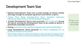 Scrum guide presentation (Scrum Guide in easy to read PPT format) | PDF
