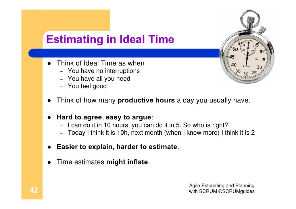 ScrumGuides Agile Estimating And Planning With Scrum