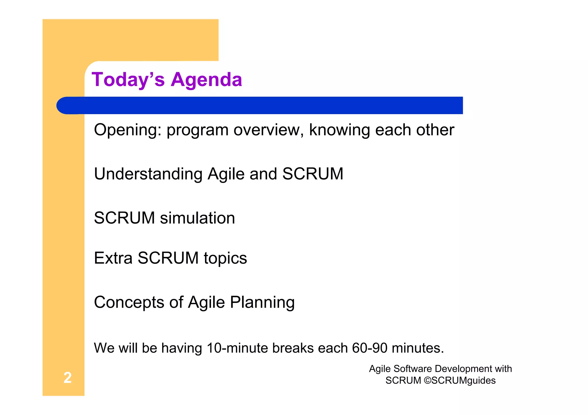 Agile Software Development With SCRUM | PDF