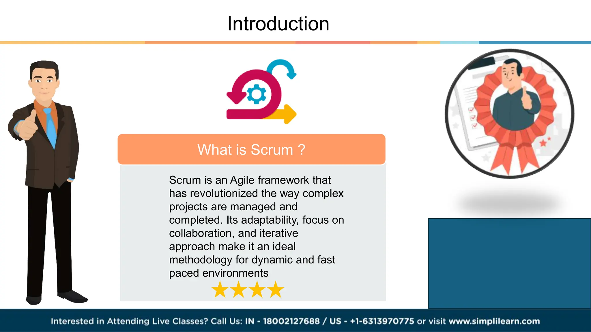 Scrum Explained Under 20 Mins | What Is Scrum? | Scrum Master Training Tutorial | Simplilearn | PPT
