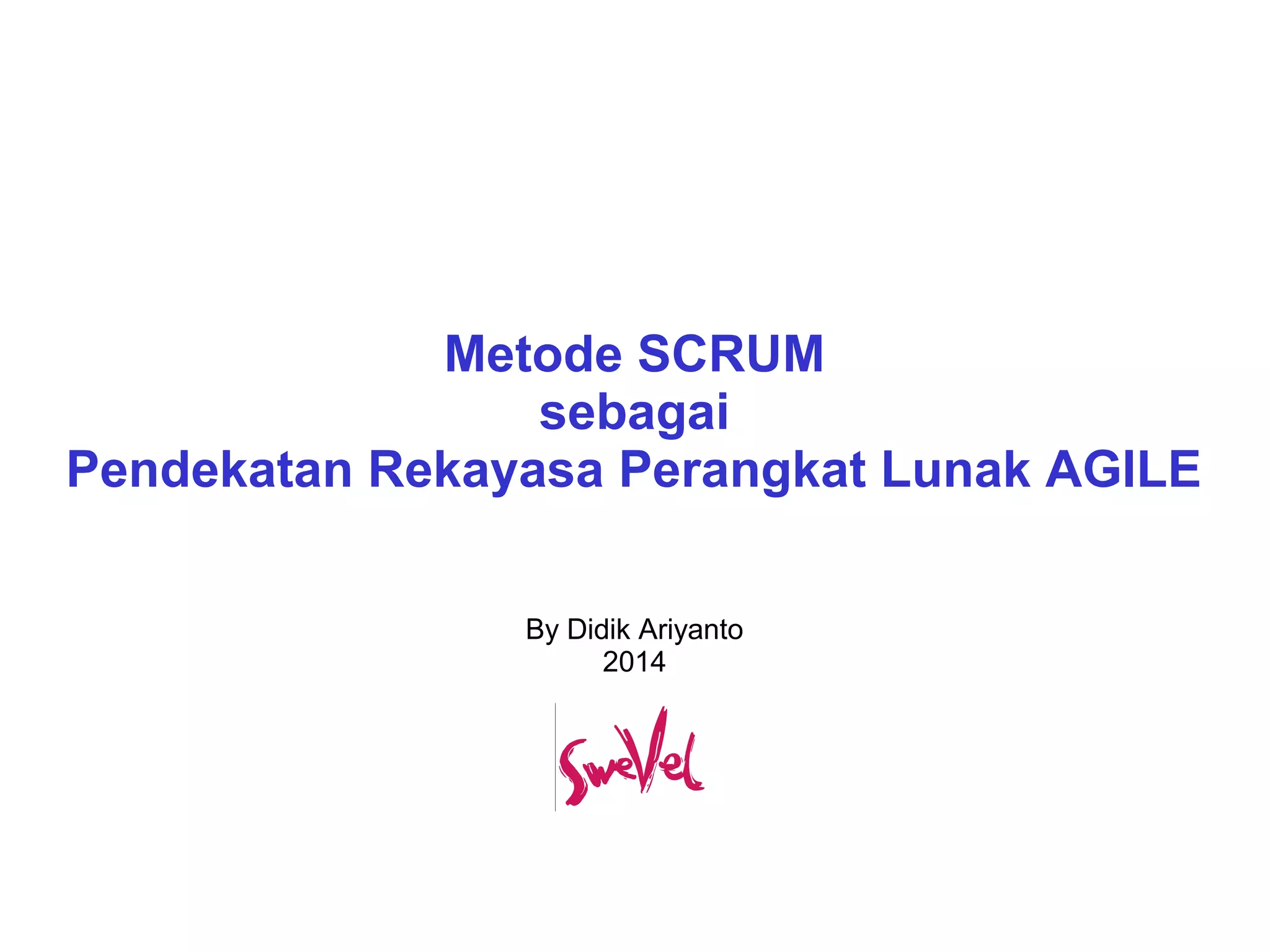 Scrum in agile | PPS