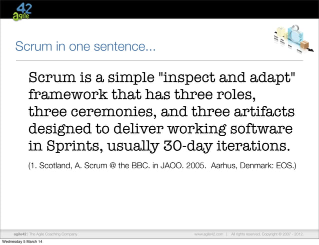 Scrum in a nutshell | PDF