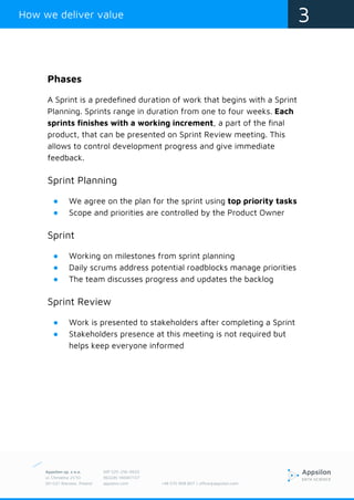 SCRUM in Data Science | PDF