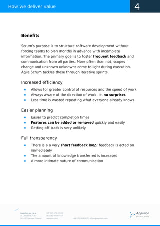 SCRUM in Data Science | PDF