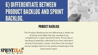 Scrum Interview Questions And Answers 2022 | PPT