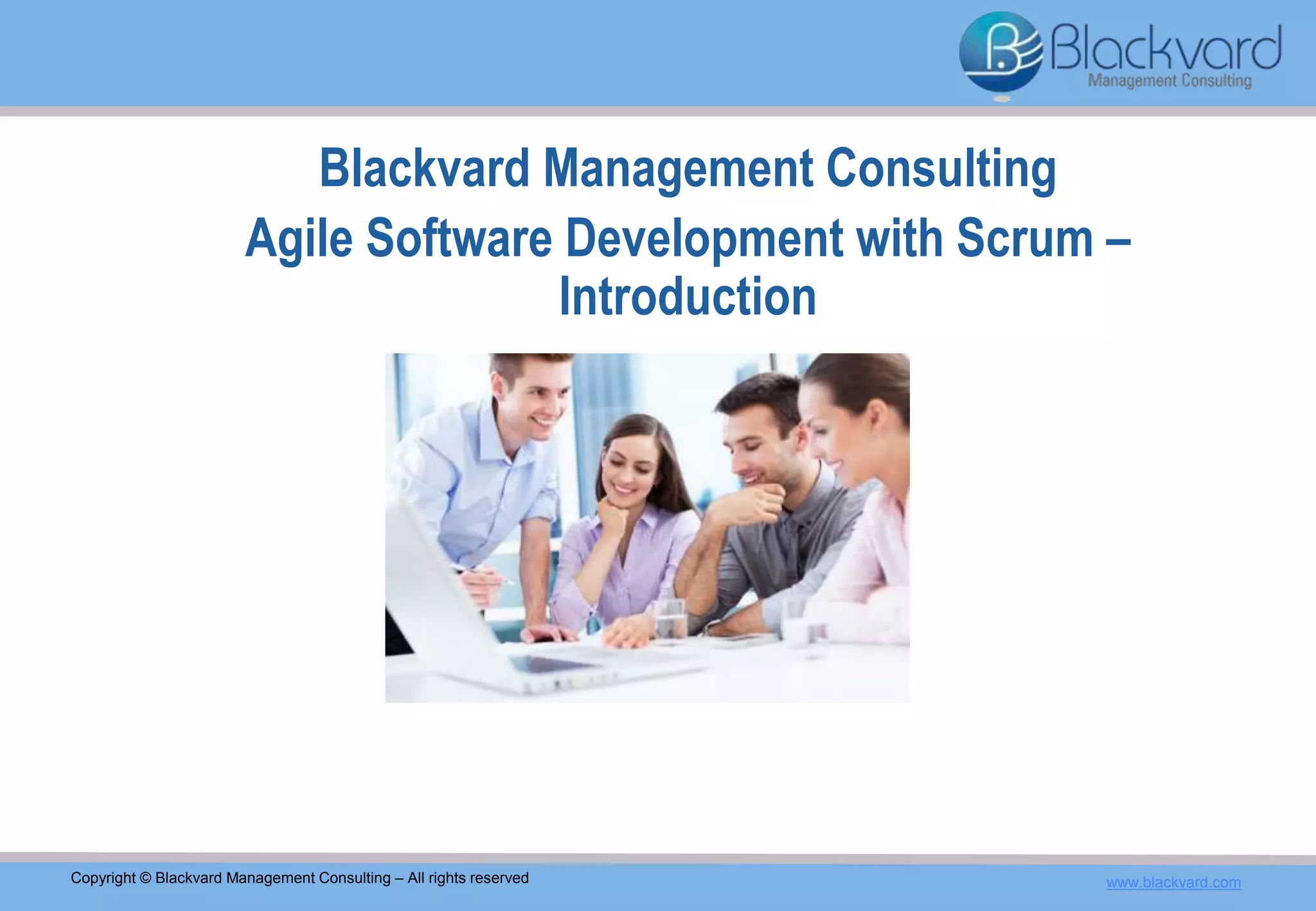 Agile Software Development with Scrum – Introduction | PPTX