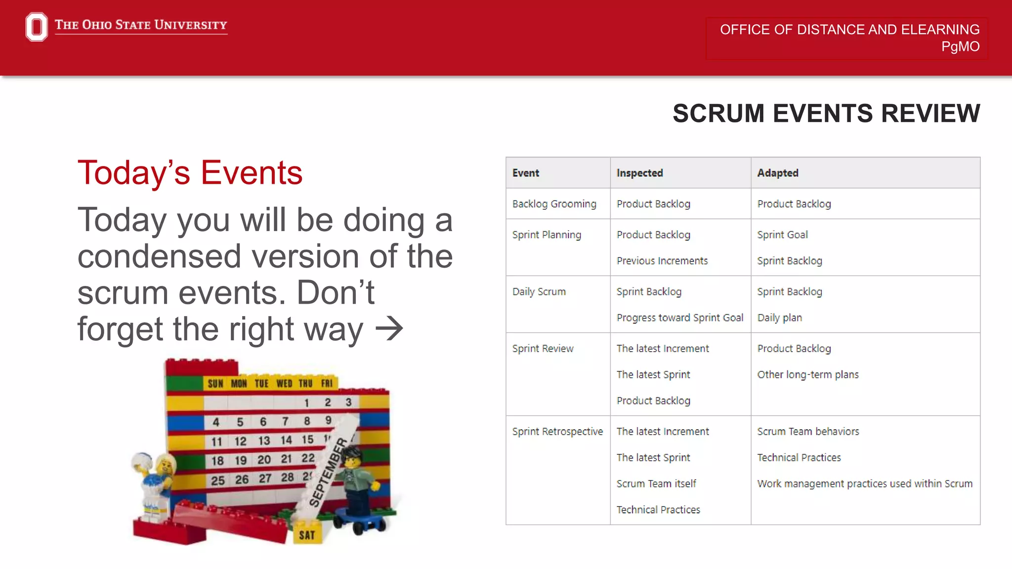 Scrum Lego Game | PPTX
