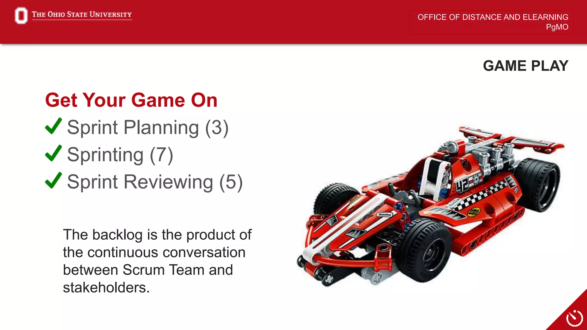 Scrum Lego Game | PPTX