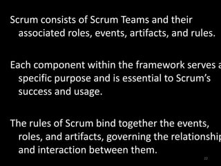 Scrum managing through complexity | PPT
