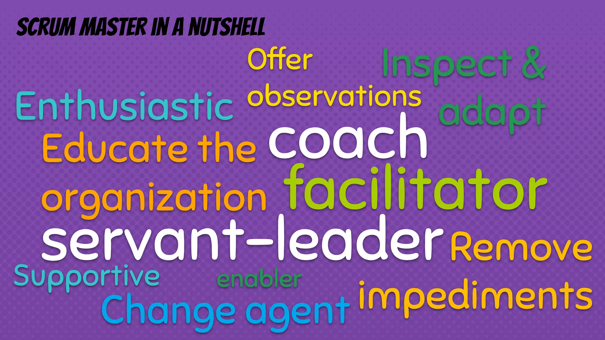 Scrum master: Coaching and facilitating Agile teams | PPT