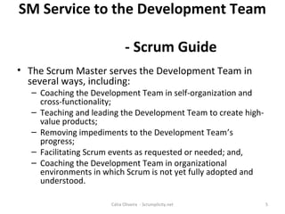 The Scrum Master role | PPT