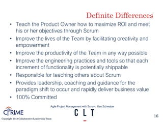 Scrum Master Servant Leader or Secretary? | PDF