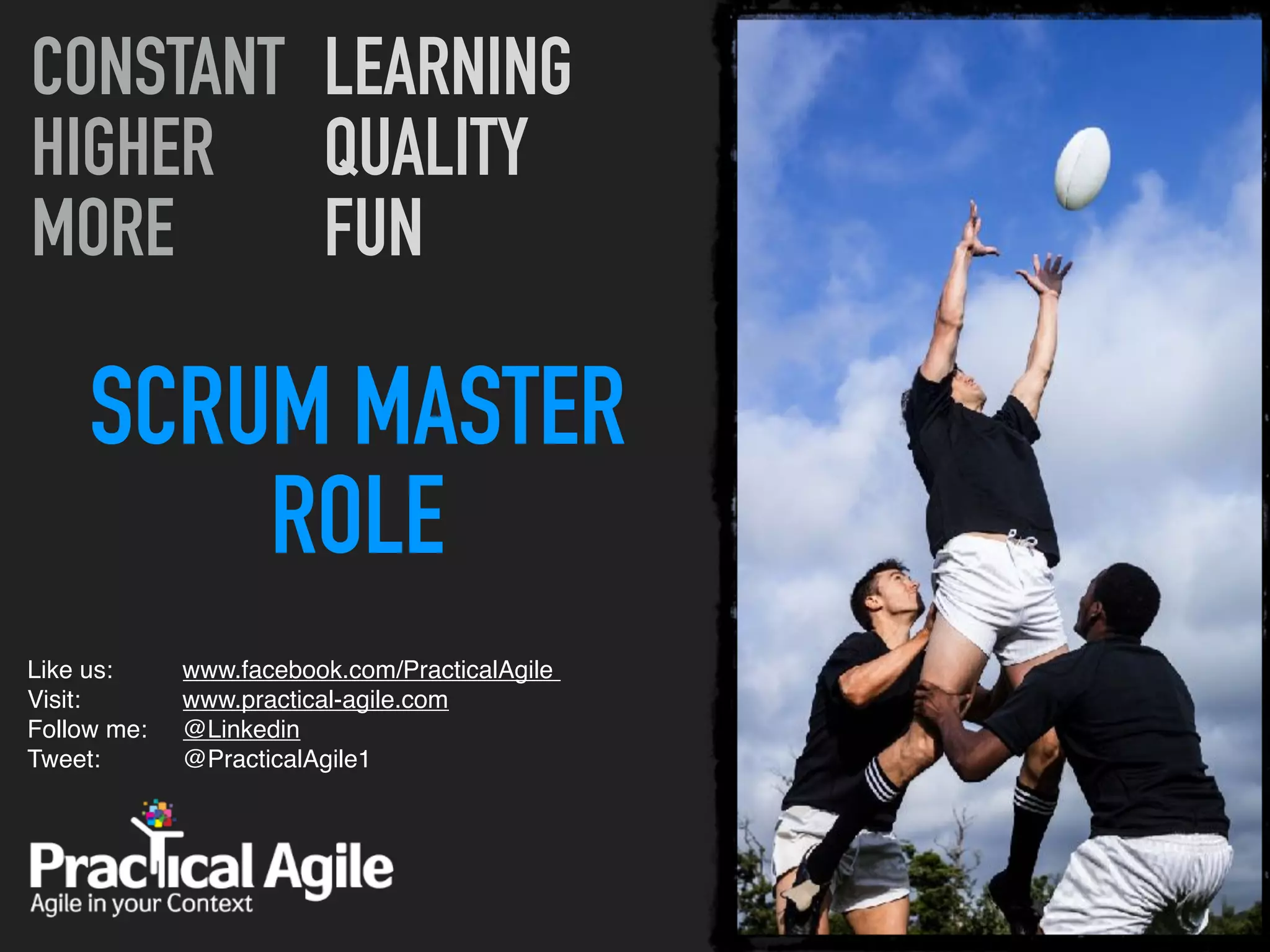 Scrum master basics | PDF