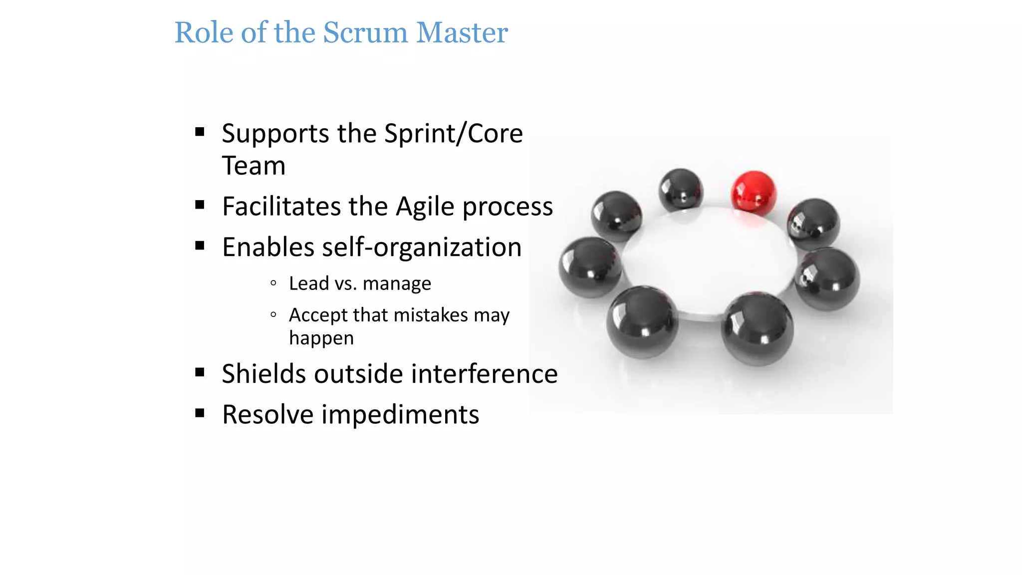 Scrum master checklist | PPTX