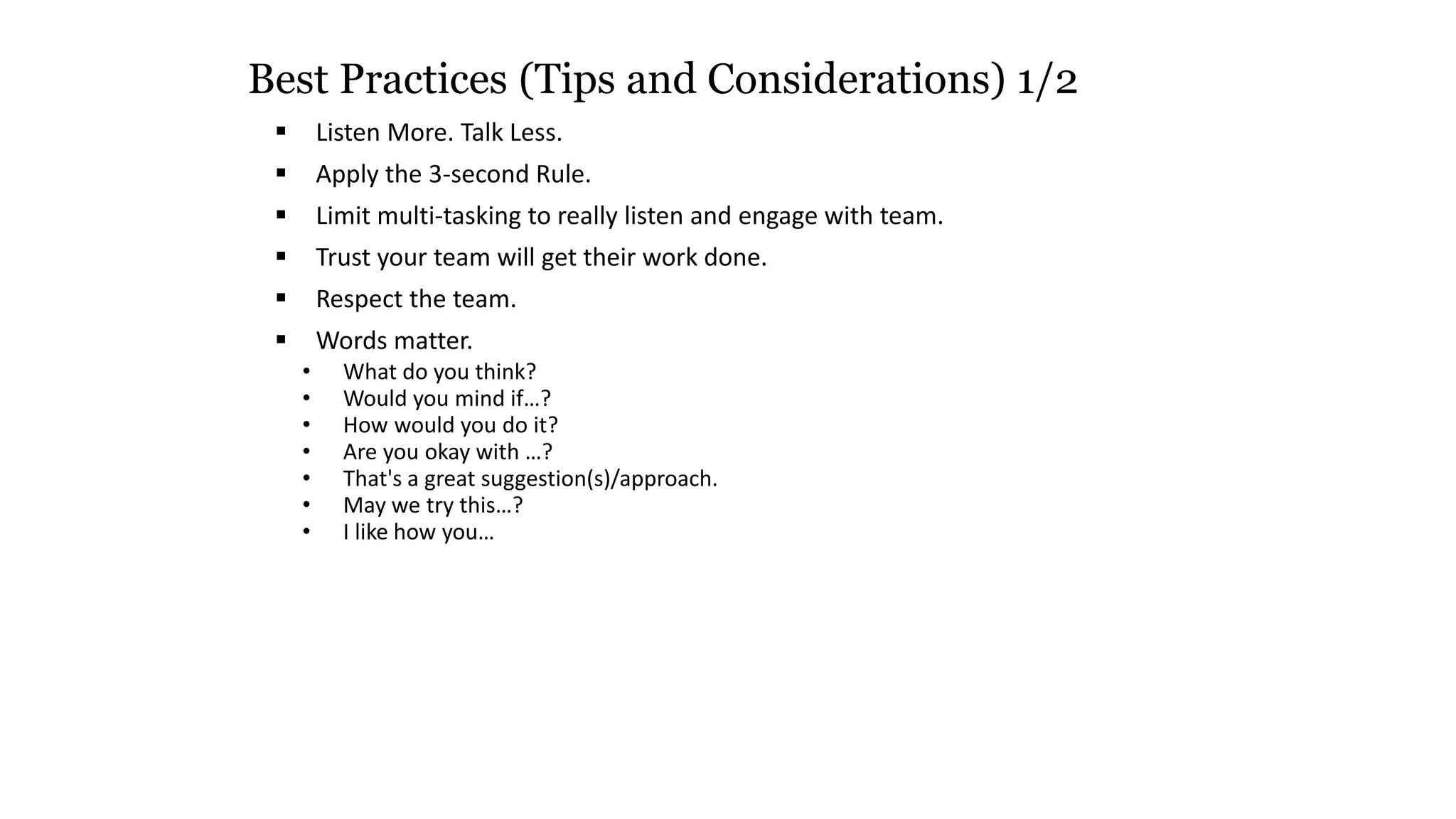 Scrum master checklist | PPTX