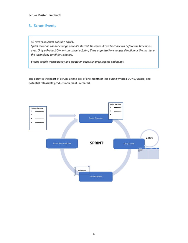 Scrum Master Handbook | PDF