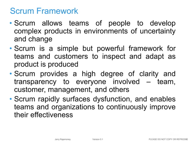 Scrum master maturity_model - for agile 2014 | PPTX | Resume Writing ...